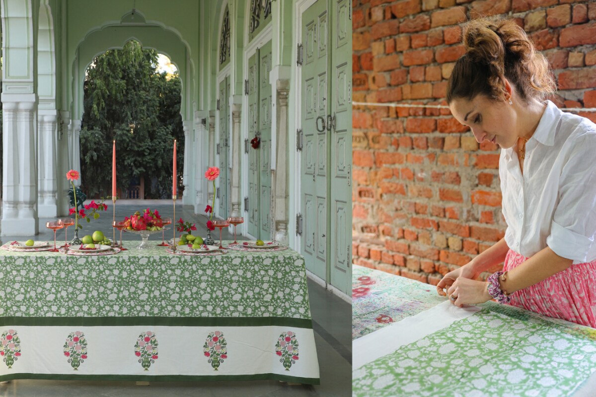 Jaipur’s timeless block prints, reimagined by a London designer who ...