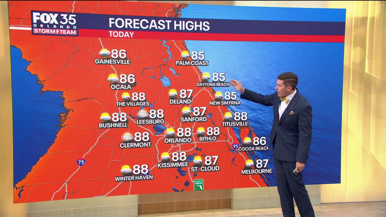Orlando AM weather forecast: Hit or miss PM storms today, heat builds ...
