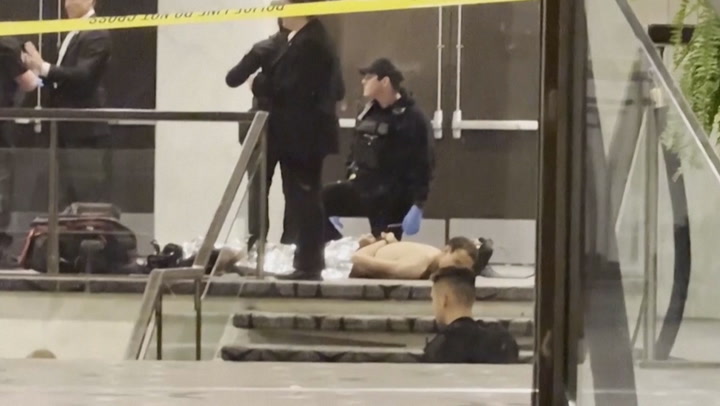 Video shows man believed to be the shooter of White House ...