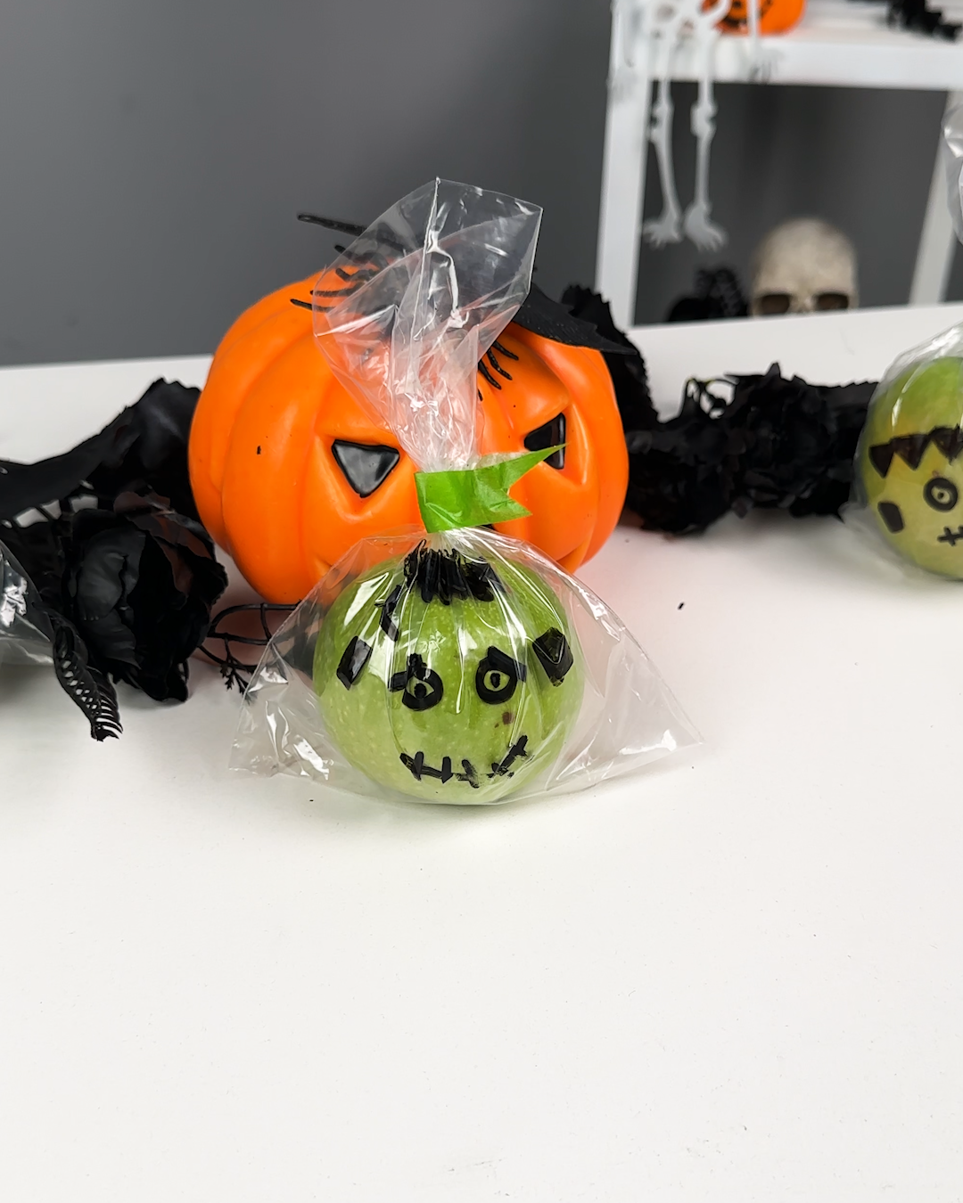 Sacs à fruits sur le thème des zombies🍏🧟‍♀️