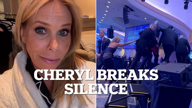 Cheryl Hines breaks down evacuation from Correspondents' Dinner