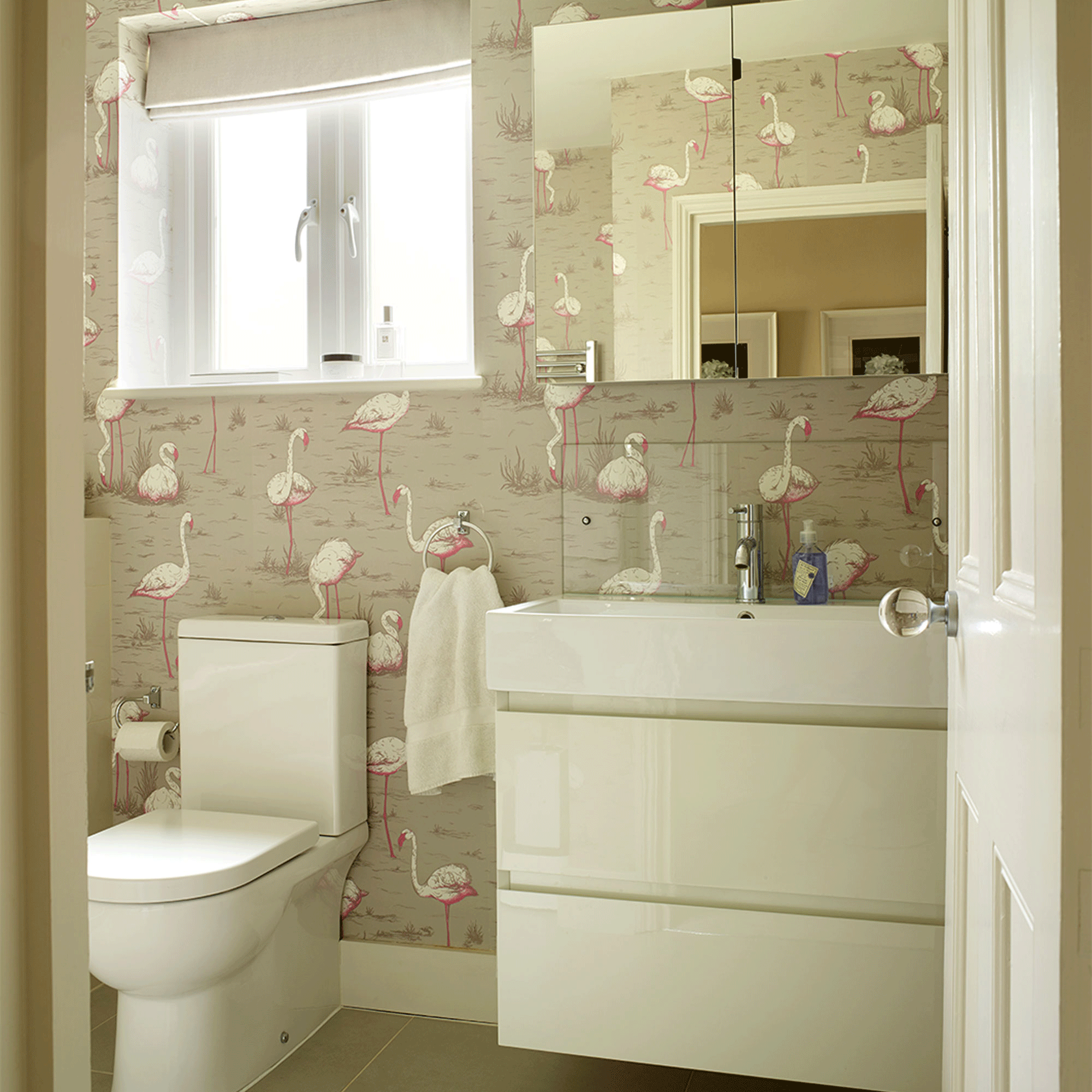 Bathroom wallpaper ideas to add instant colour and impact to bathroom walls