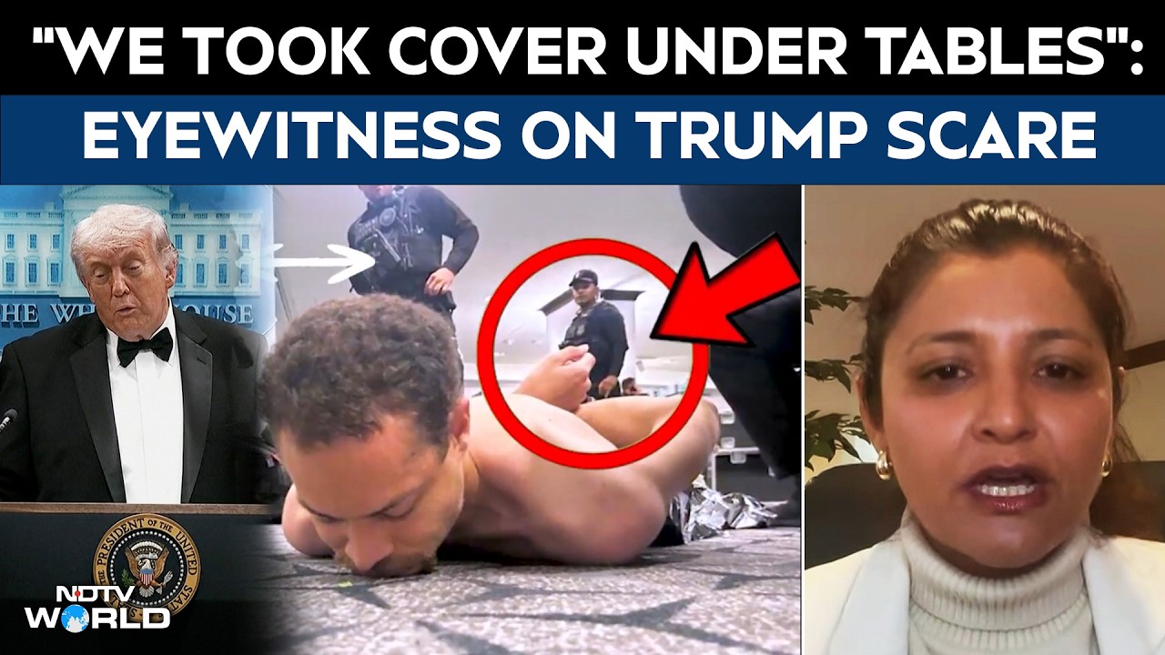 Donald Trump news | "We took cover under tables": Eyewitness recalls ...