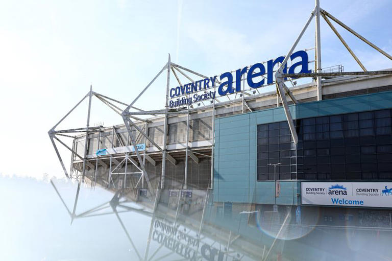 Warning over days of noise coming from the Coventry Building Society Arena