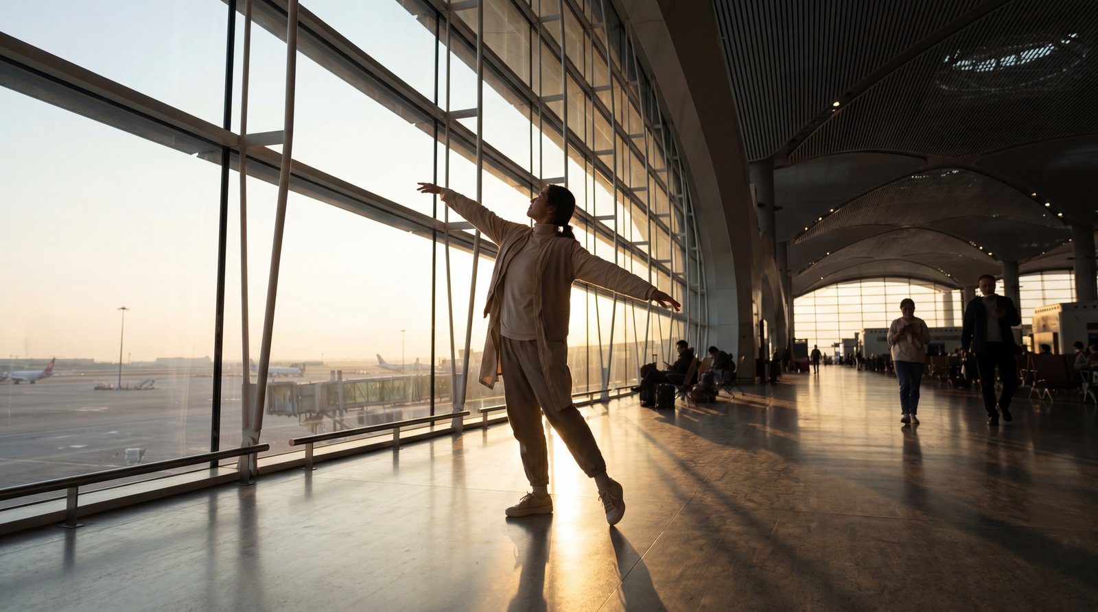 Top trainer reveals the 5 stretches to do after every trip