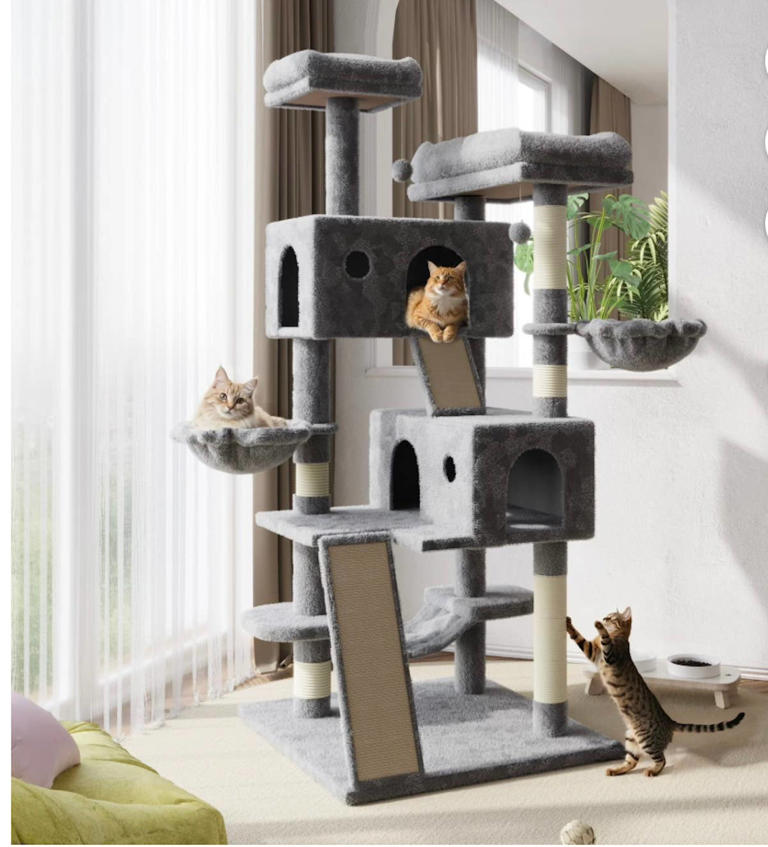 Save nearly $70 on a popular cat tree at Walmart - limited time offer!