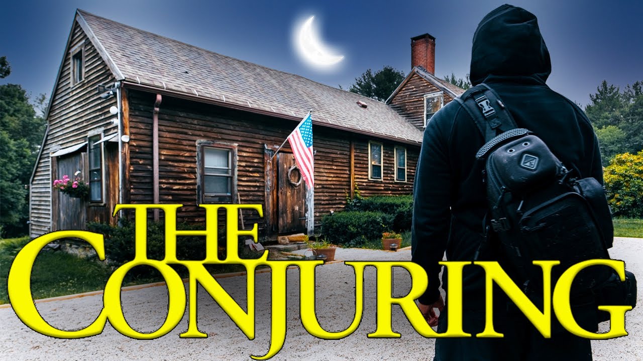 Alone overnight at the real Conjuring house!
