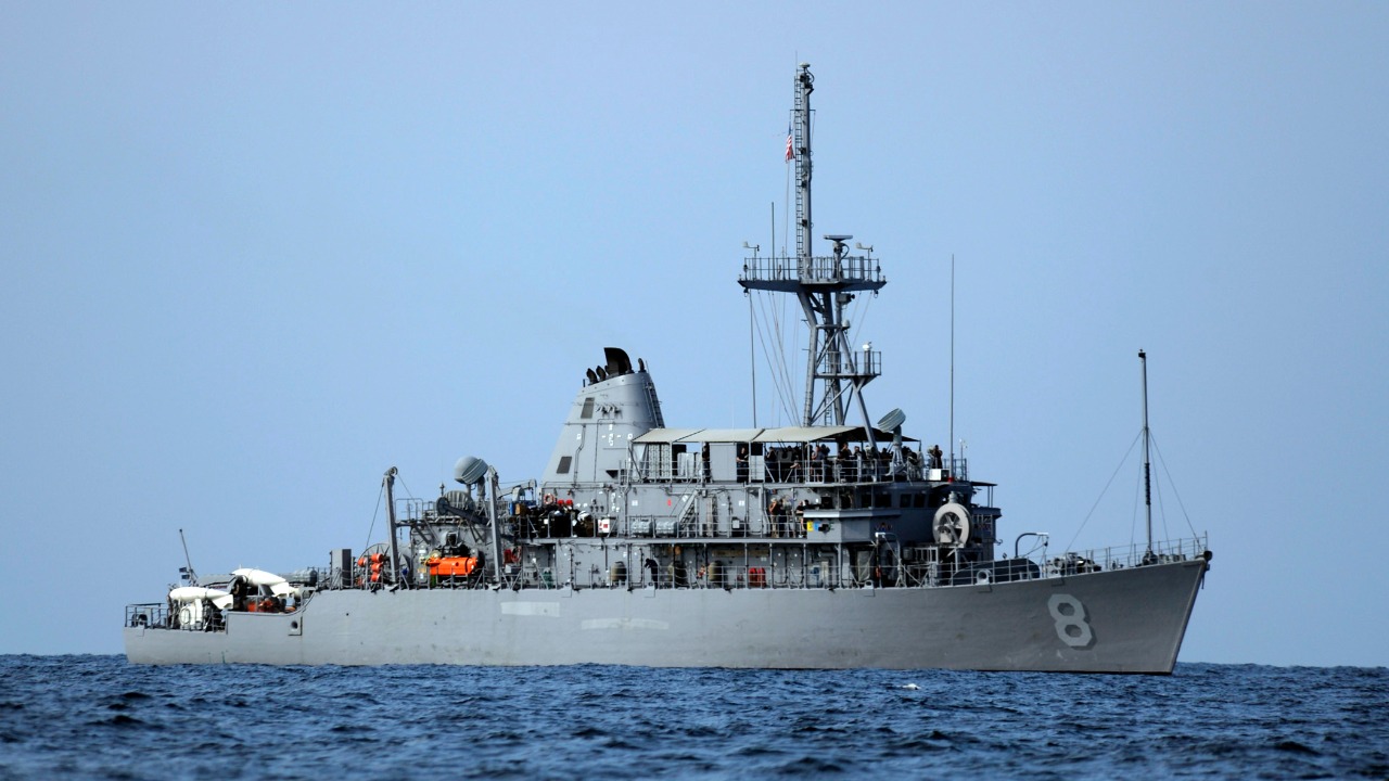 US says it’s searching for explosive mines to reopen the Strait of Hormuz