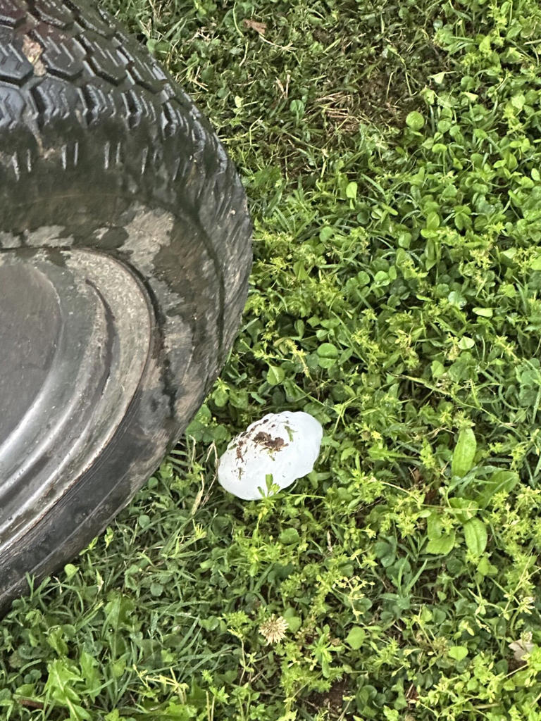 First Alert Weather: Large hail falls across the Ozarks on Sunday