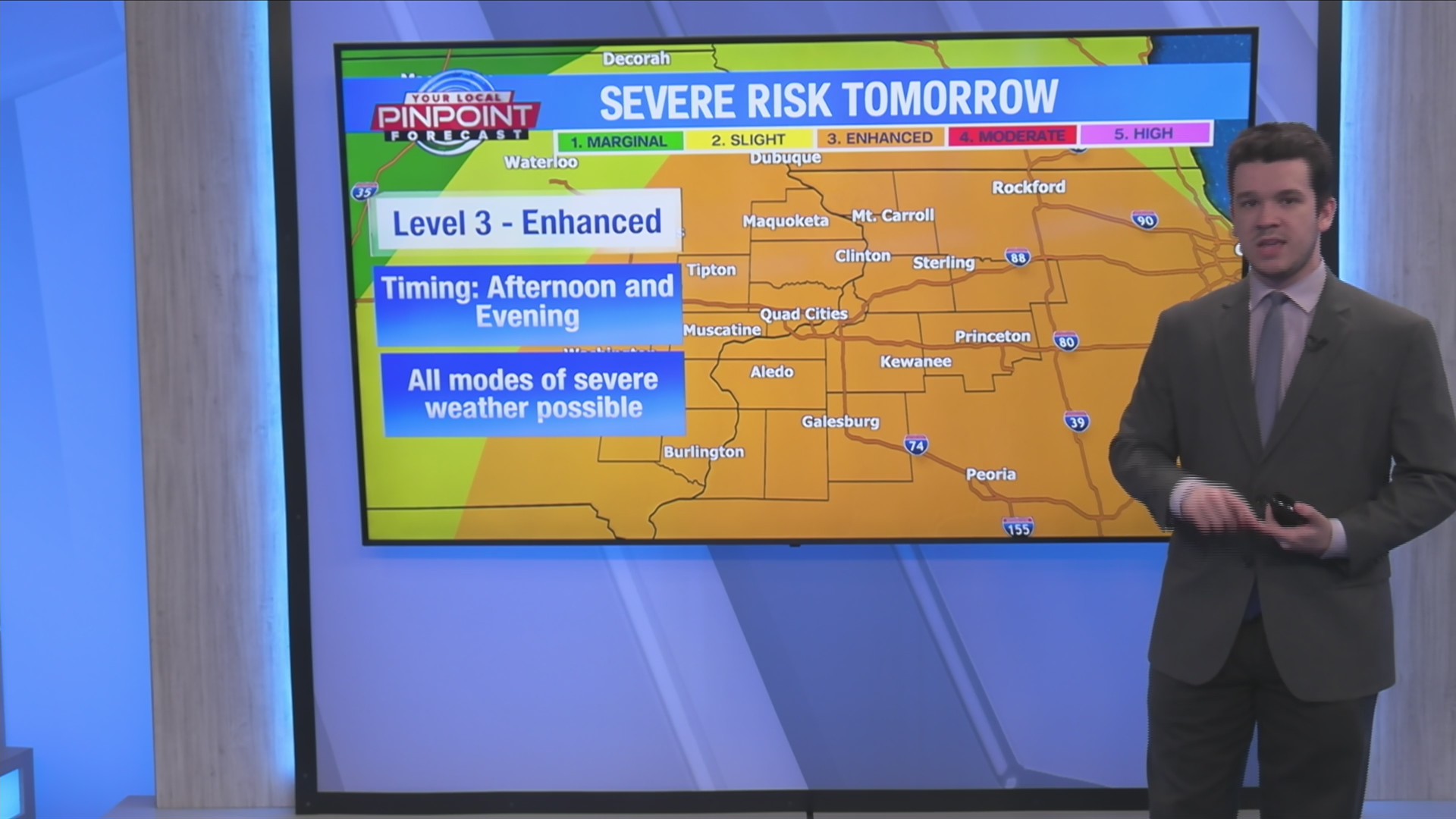 Risk of severe weather
