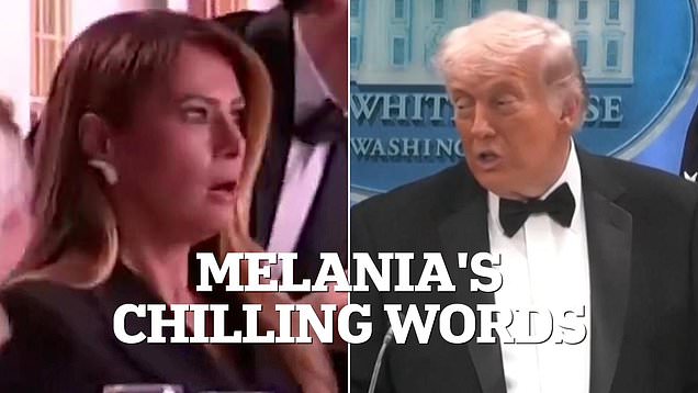 Trump reveals Melania's chilling words as WHCD shots rang out