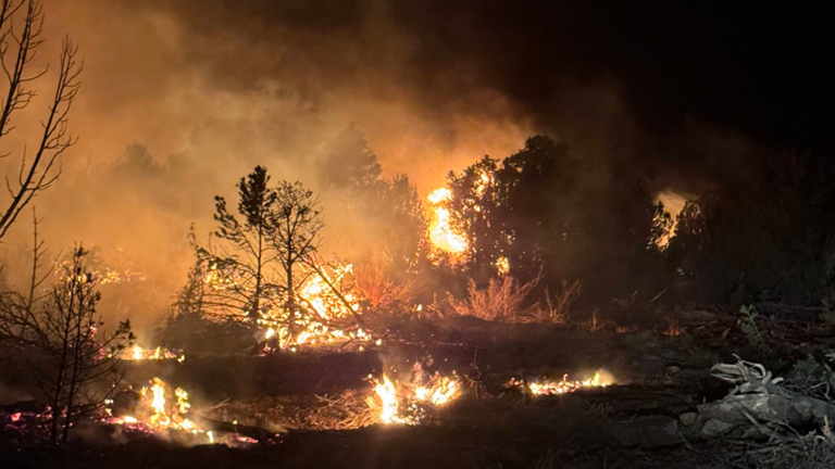 Cooler weather slows growth of Poitrey Canyon fire in southeast ...