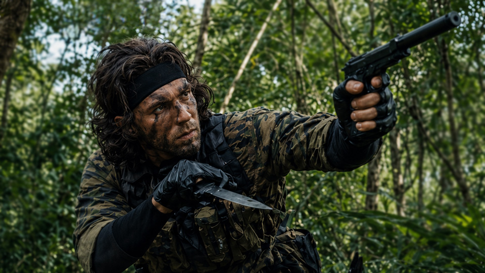 Live action Metal Gear Solid shows jungle mission