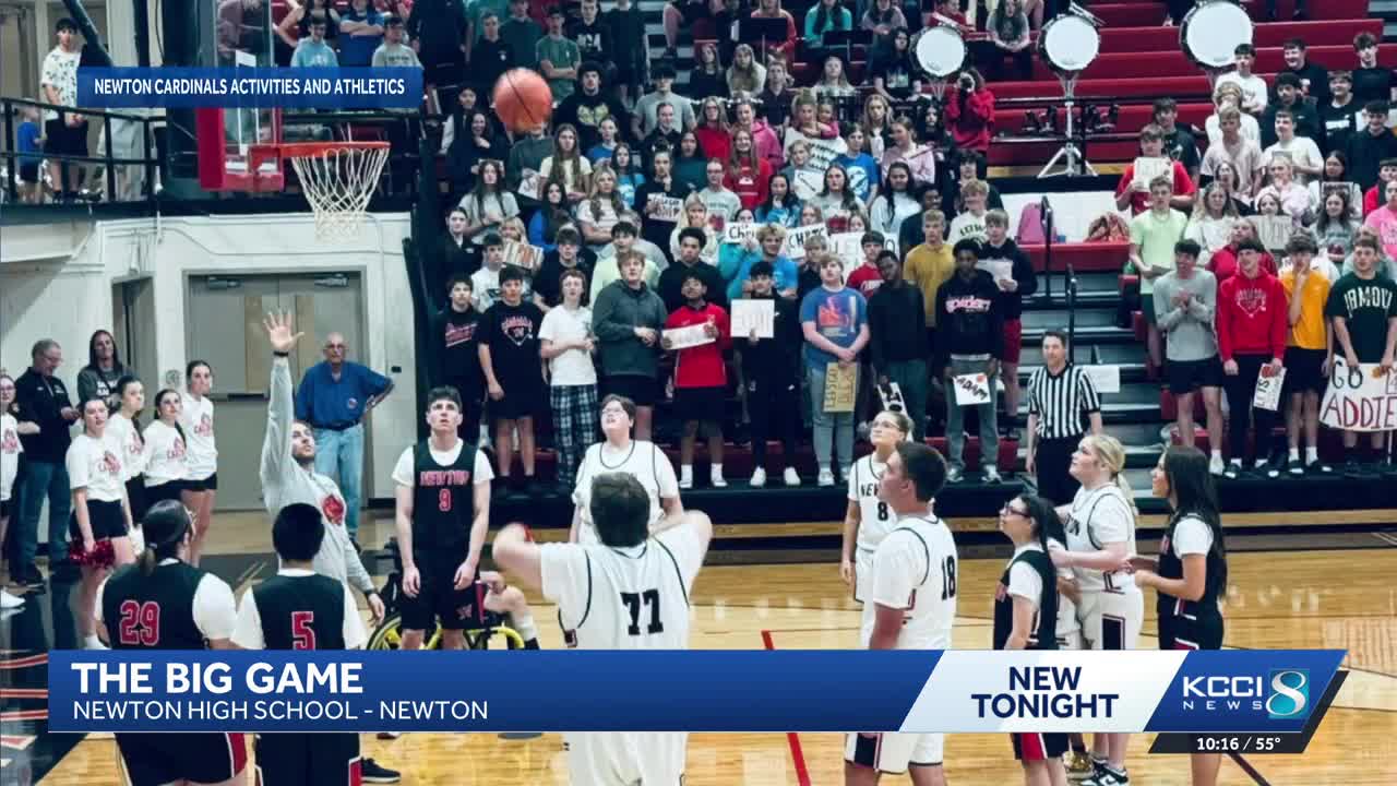 Newton High School basketball game celebrates special education students