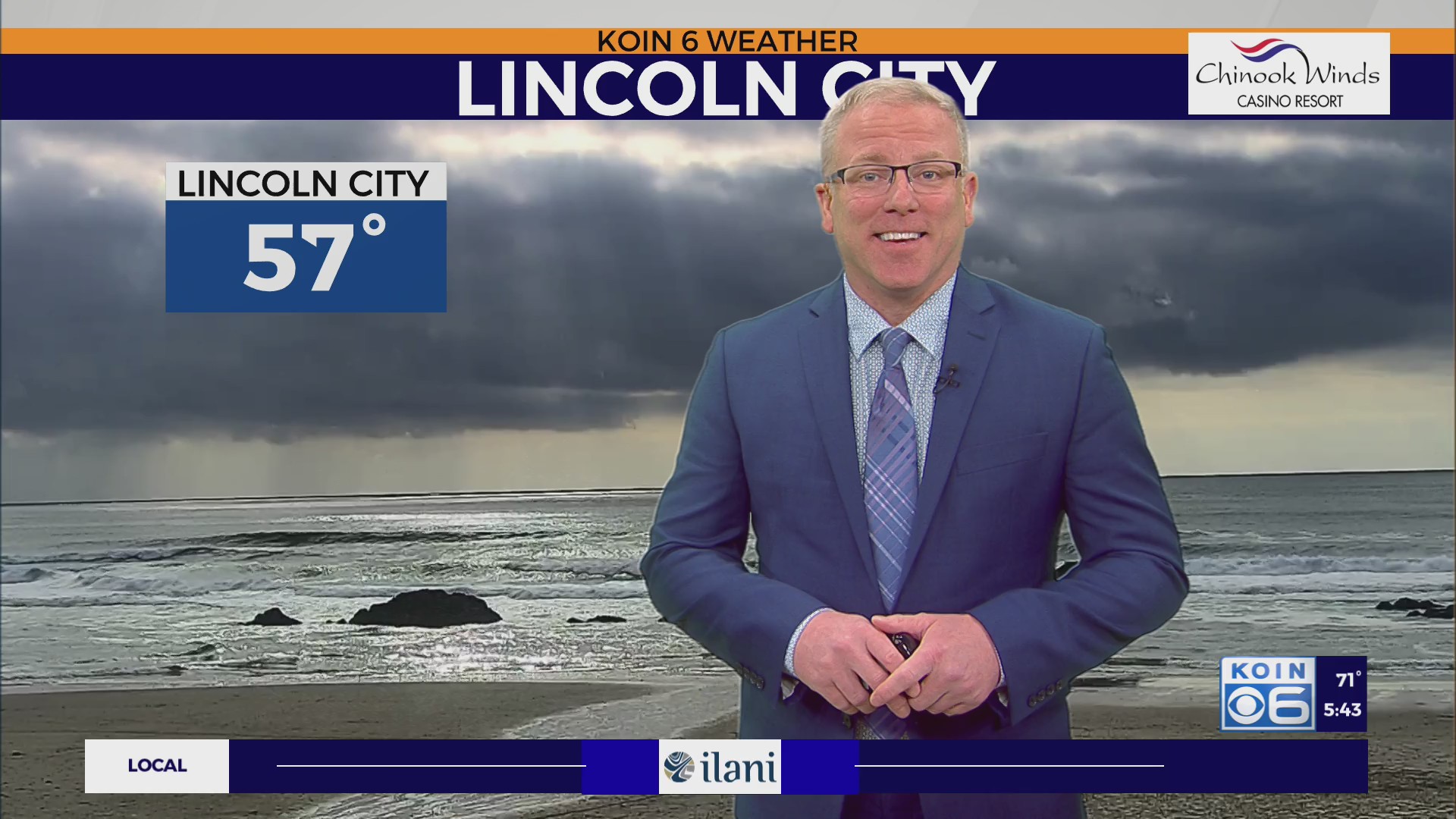 Weather Forecast: Passing Clouds & Cooler Monday