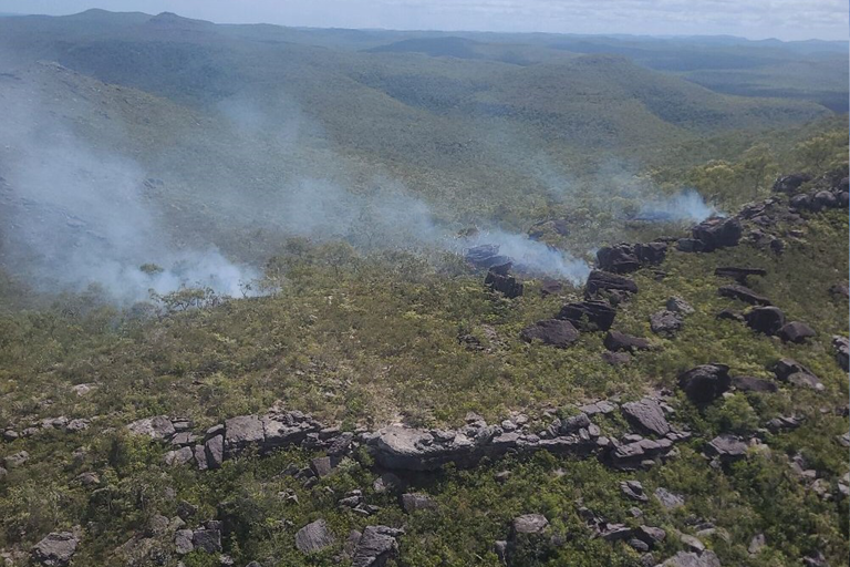 Fire unearths incredible secret on side of Aussie cliff: 'You only hear ...