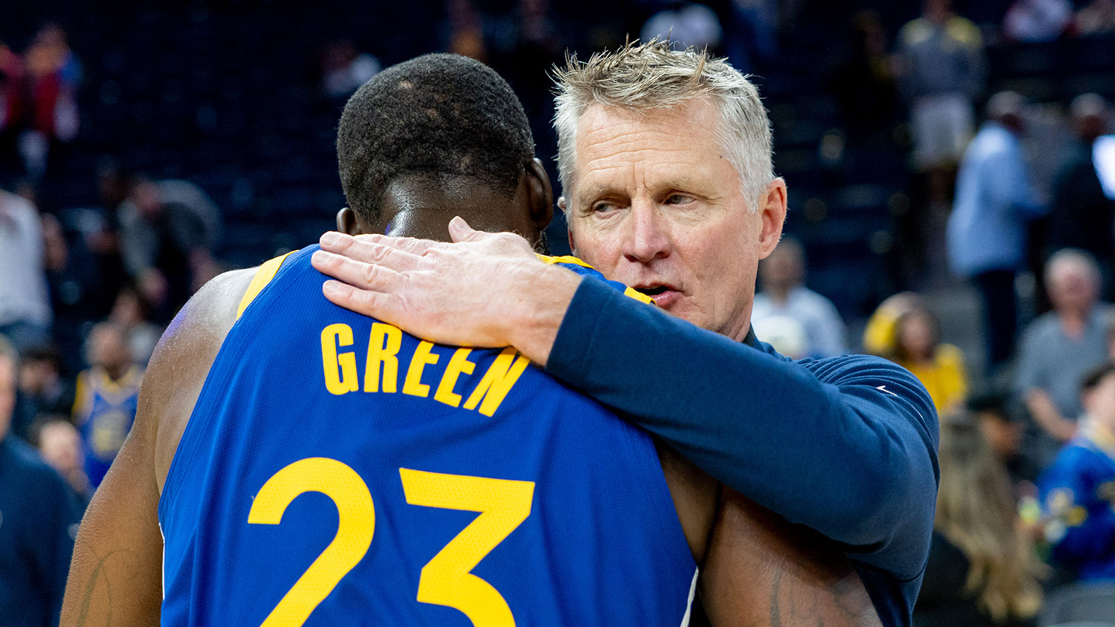 Steve Kerr turns Stephen Curry-Michael Jordan question into Draymond ...