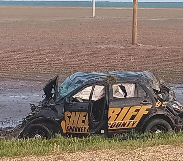 Sharkey County deputies injured in pursuit collision; suspect arrested