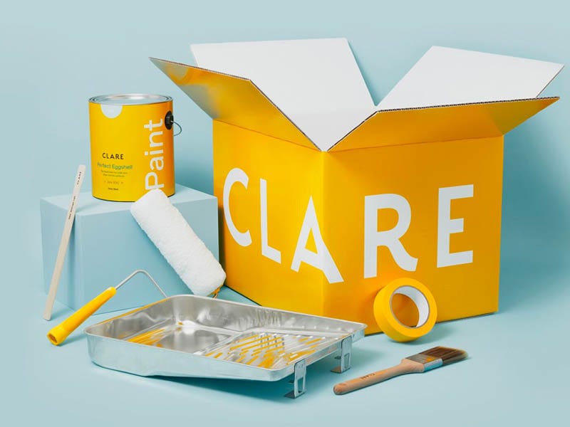 Clare's perfectly curated selection of trendy paint colors is a sight ...