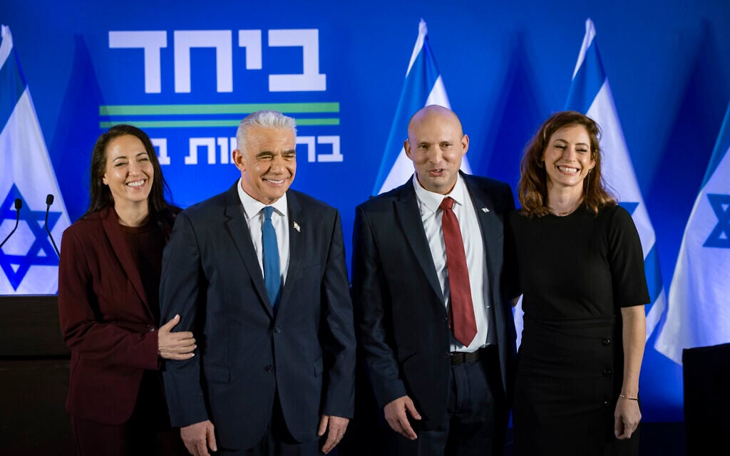 Highlighting their differences, old-new partners Bennett and Lapid try ...