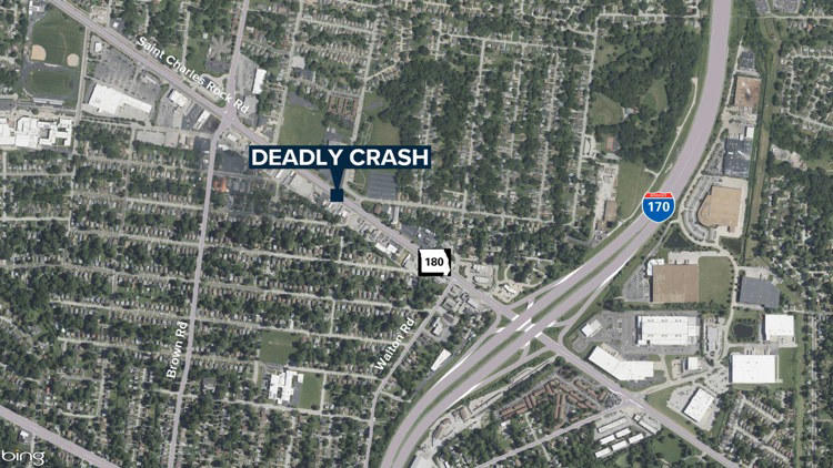 St. Charles Rock Road crash leaves 1 dead on Sunday