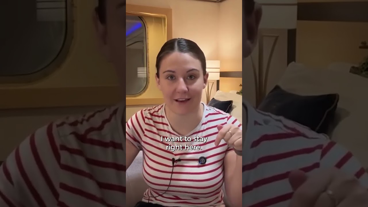 My strange inside cabin was just what I needed 🙏🏼🌊