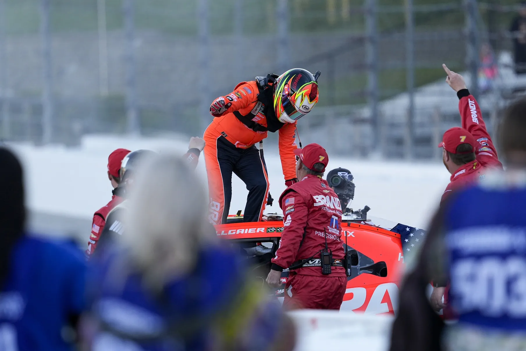 'I don't know what the right answer is,' Justin Allgaier and Carson ...