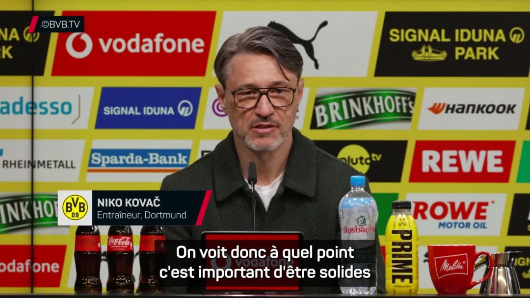 Kovac salue la solidité défensive de son équipe
