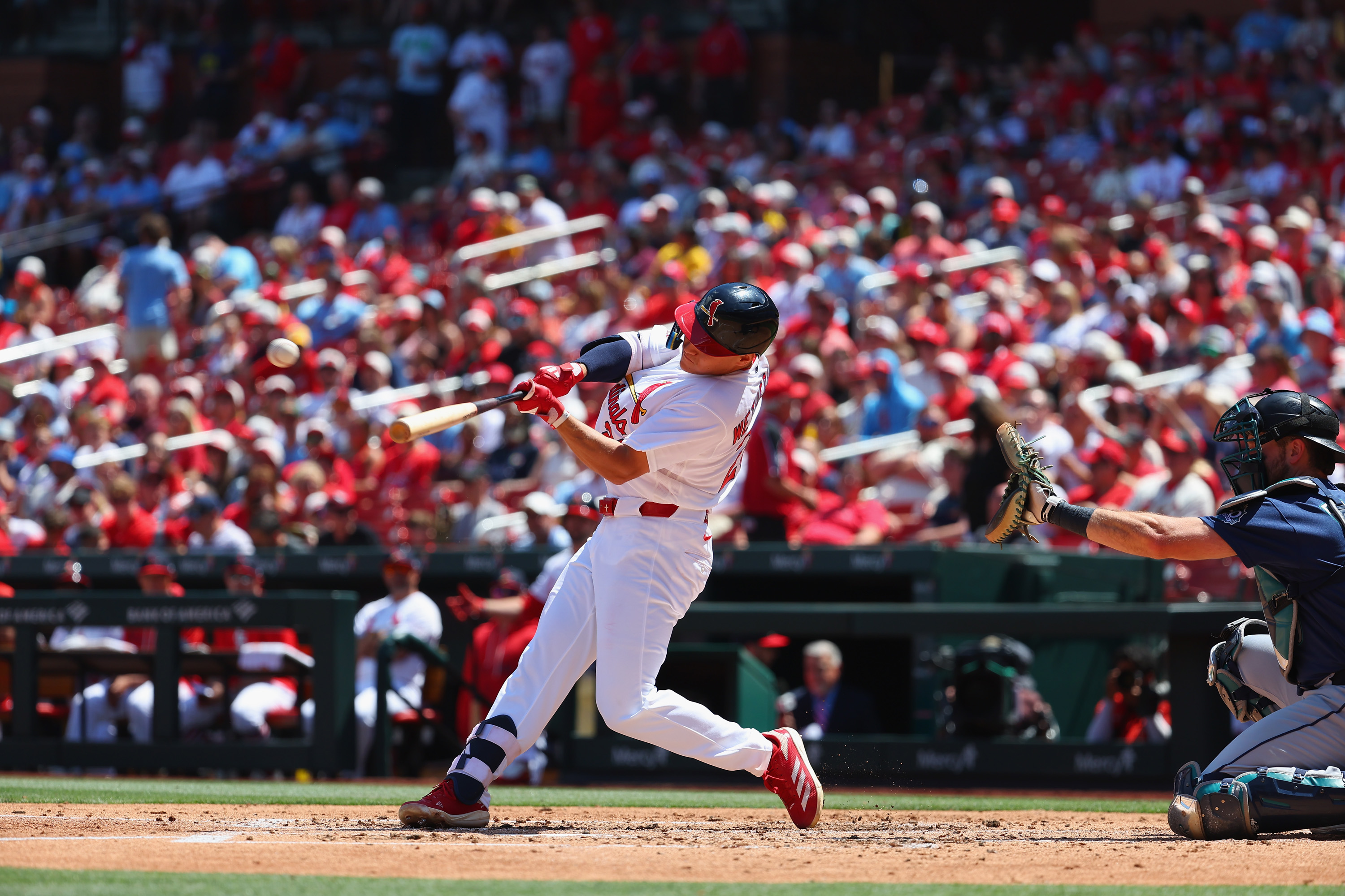 Cardinals bullpen wastes McGreevy’s great start as Mariners win 3-2