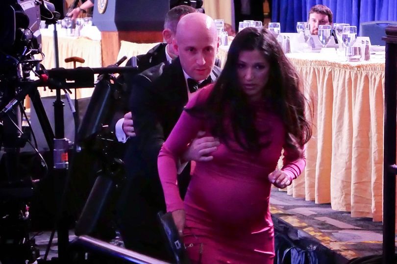 Stephen Miller protected heavily pregnant and terrified wife during ...