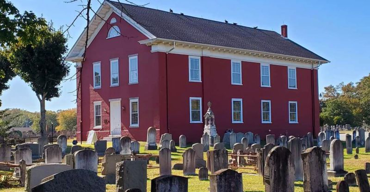 This New Jersey church has a cemetery with graves dating back to the ...