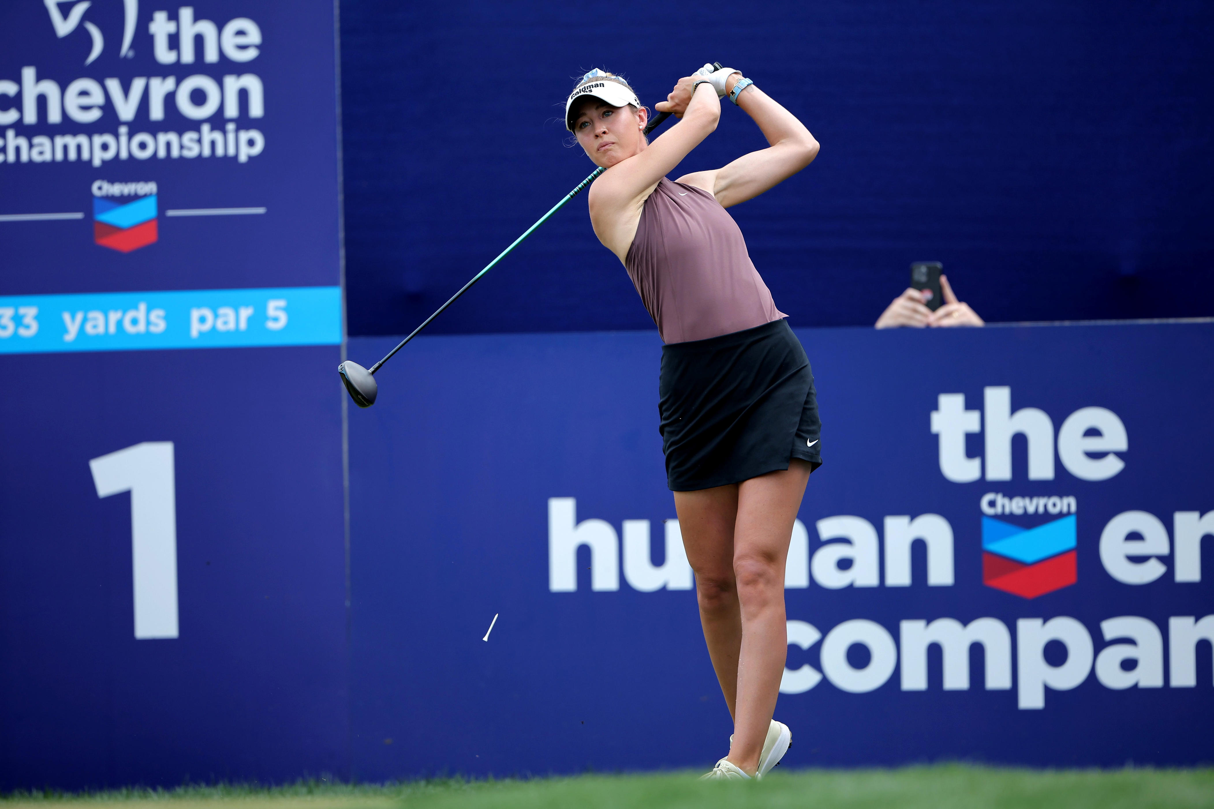 A walk in Memorial Park: Nelly Korda cruises to 2026 Chevron ...