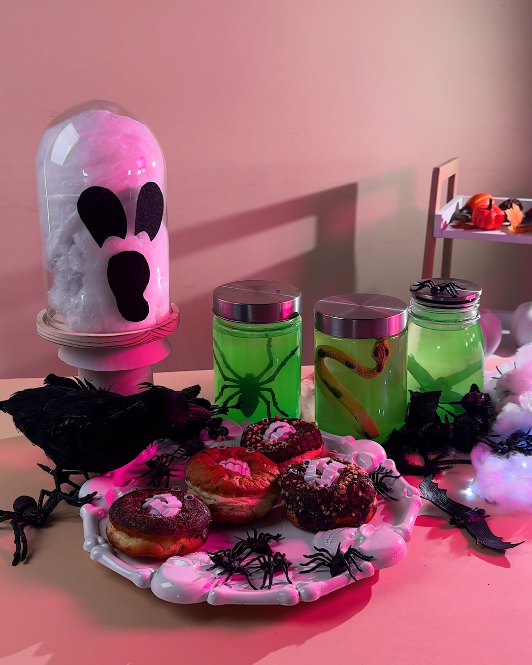 Effrayantes gourmandises et décorations de fête d'Halloween 🍩👻