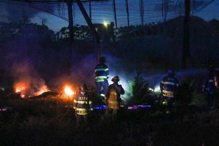 Kansas theme park looks to rebuild after 60-ton dinosaur goes up in flames