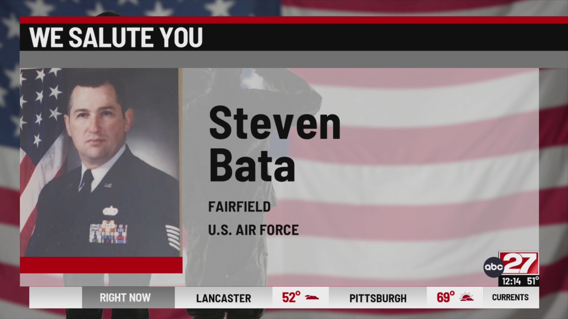 We salute you: Steven Bata