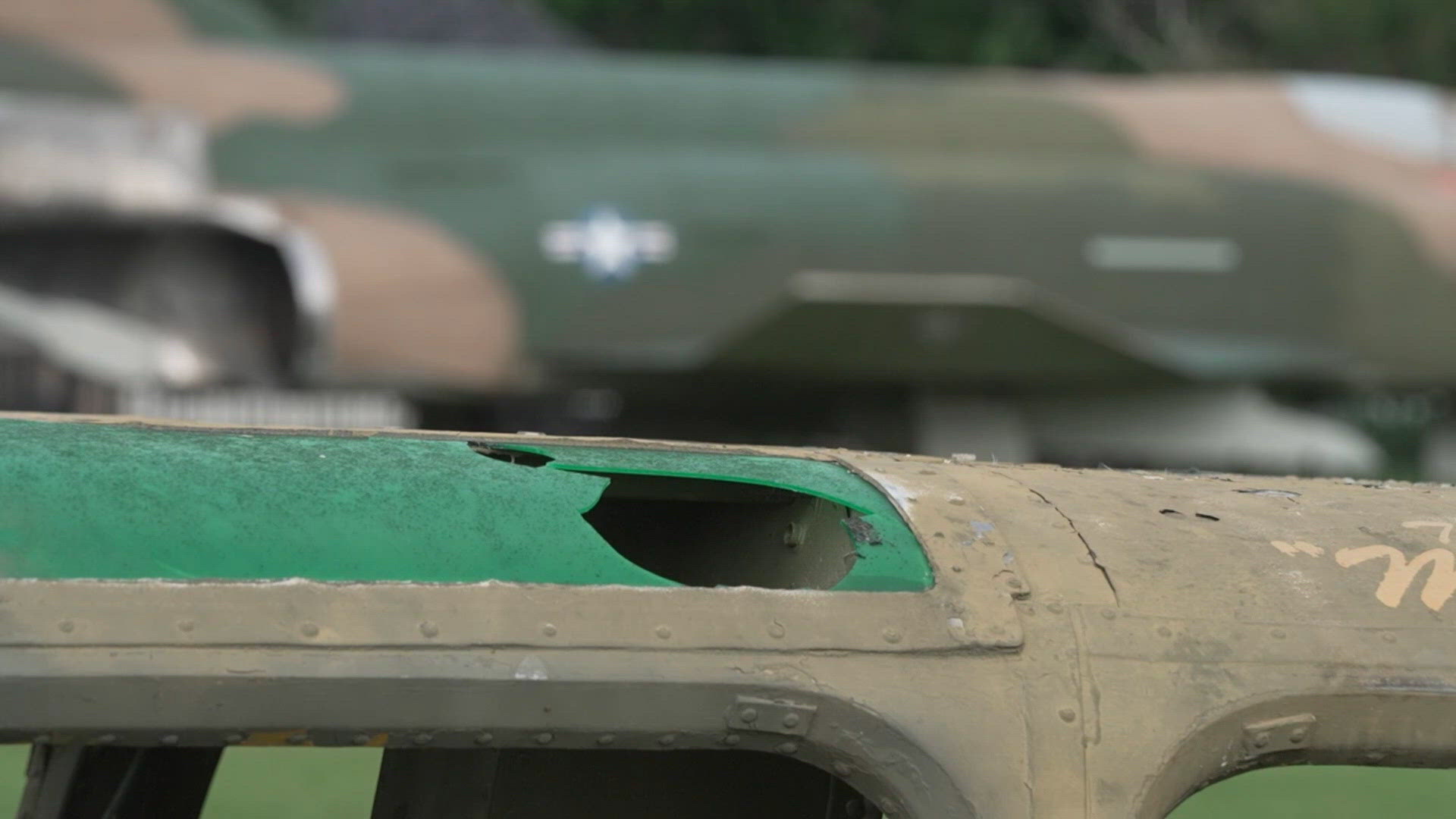 Fort Worth Aviation Museum artifacts damaged in North Texas hail storm