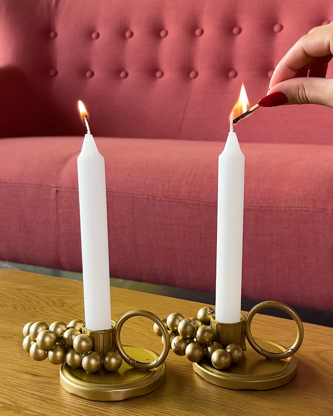 Transform ordinary items into candle decor 🕯️