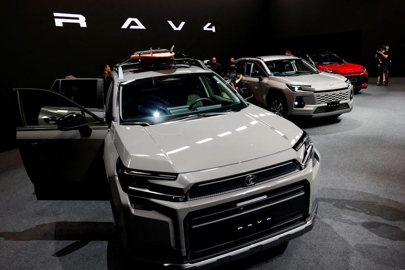 Toyota sales fall for second month in March on Middle East slump, RAV4 ...