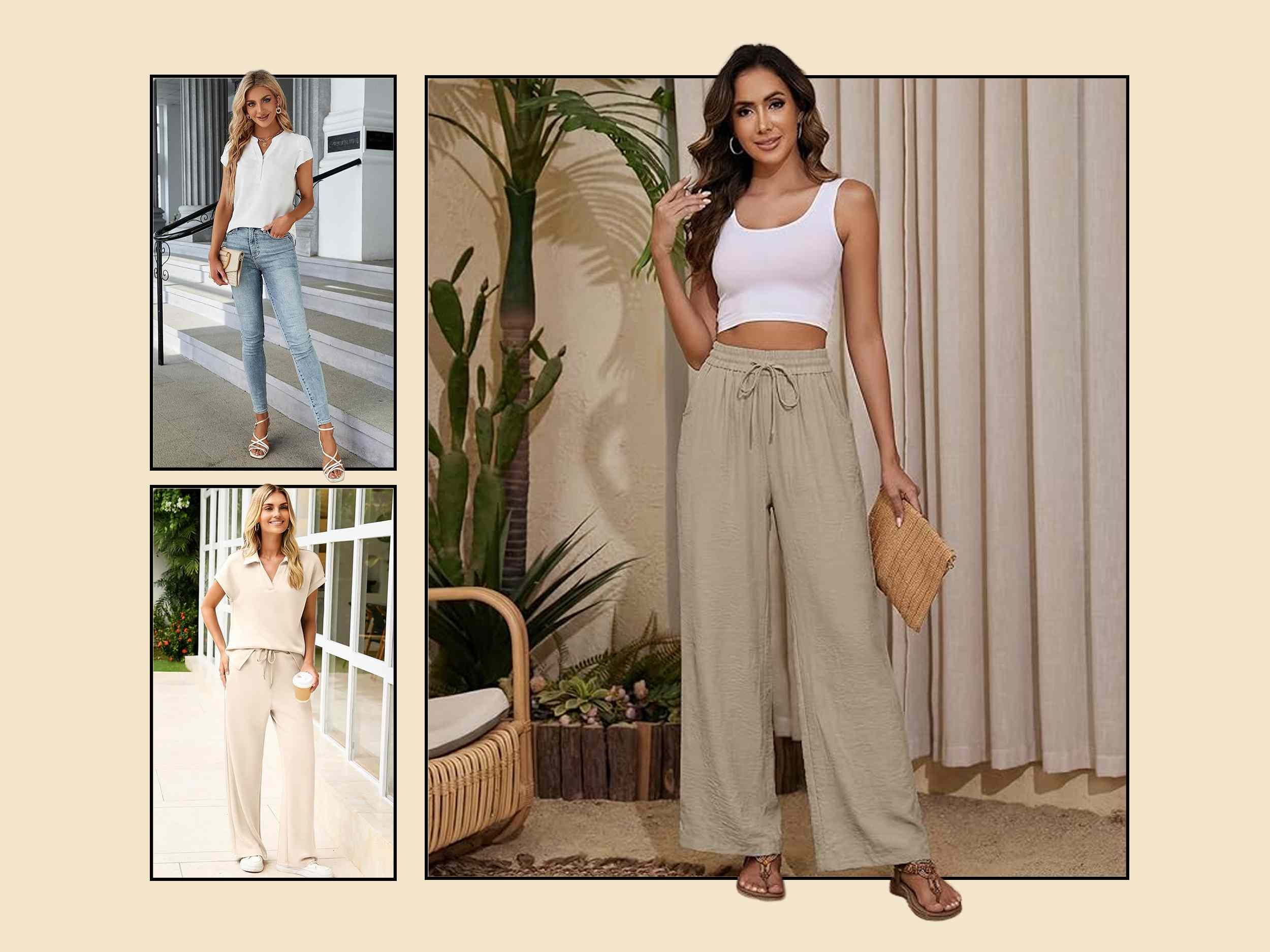 These comfy-chic summer travel clothes won't wrinkle in your suitcase ...