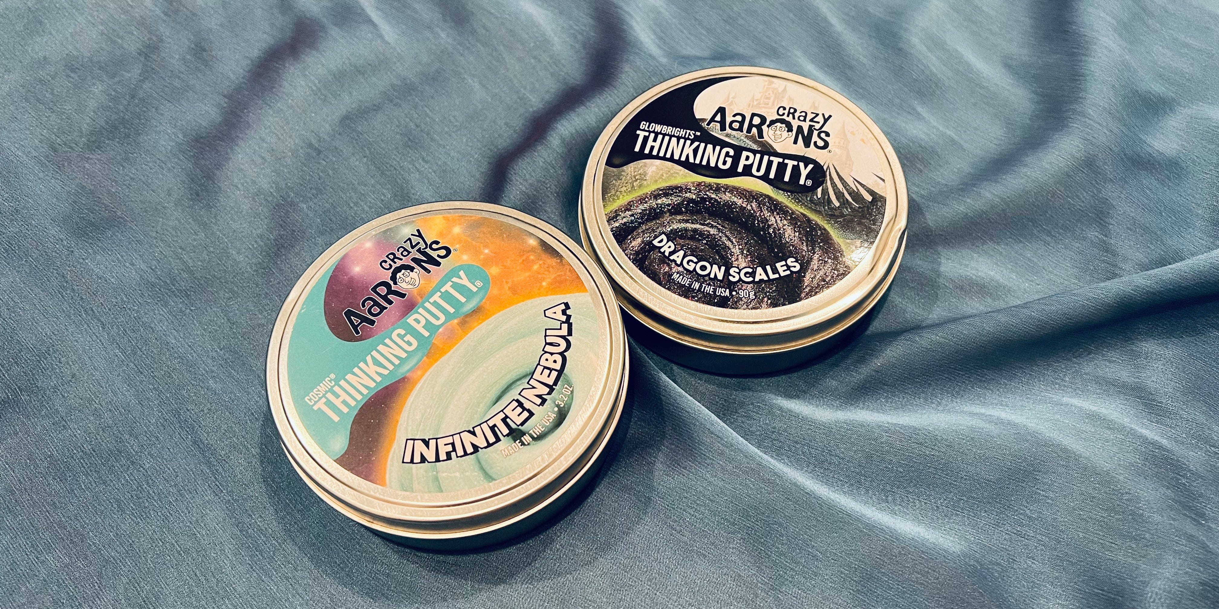This stretchy putty keeps my hands busy and helps me stay focused ...