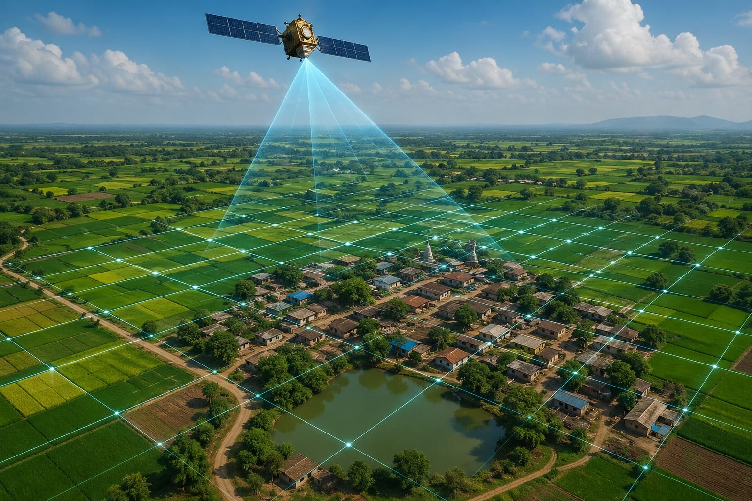 ISRO ने तैयार किया सभी गांवों का सैटेलाइट नक्शा: ग्राम पंचायतों को ...