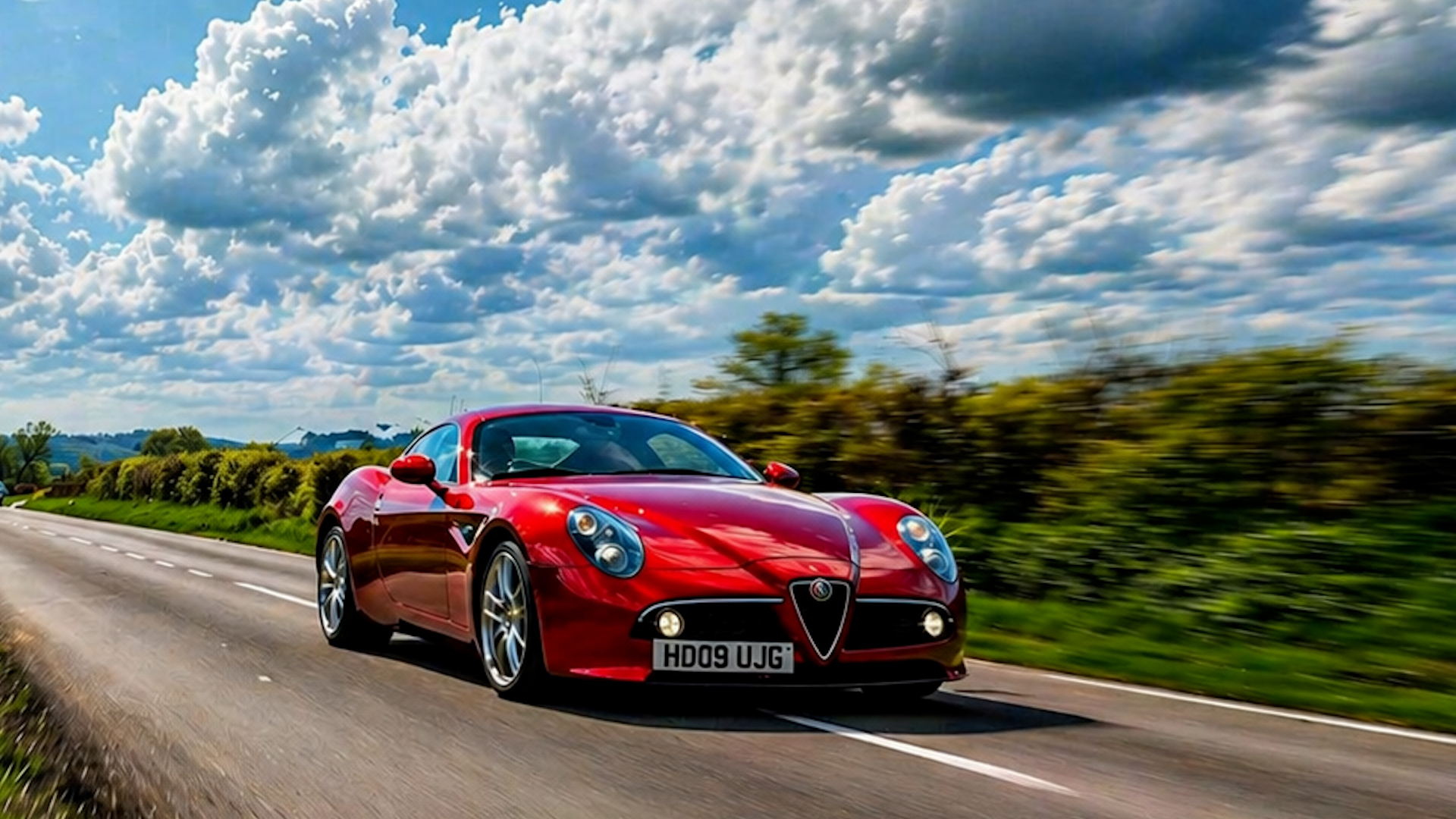 How does an old supercar feel on the road today?