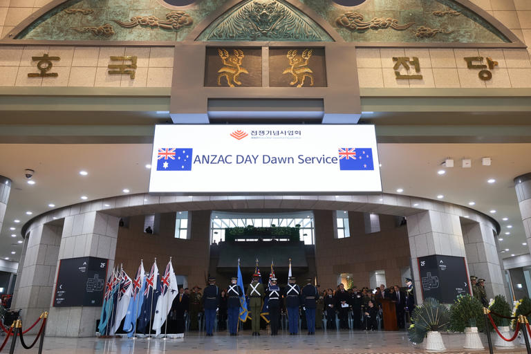 호주·뉴질랜드 전몰장병 희생 기리는 안작데이(ANZAC Day) 추모행사 열려