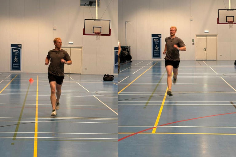 This is what happened when I took the RAF fitness test