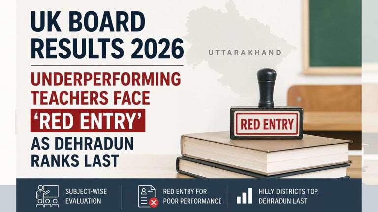 UK board results 2026: Underperforming teachers face ‘red entry’ as ...