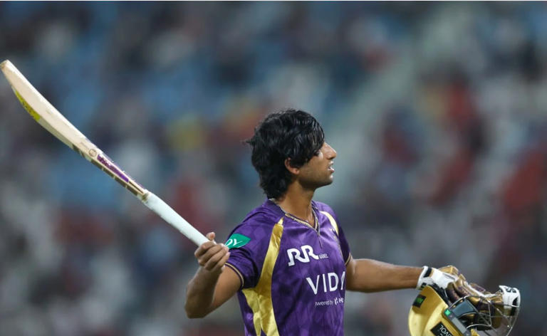 IPL 2026: KKR's Angkrish Raghuvanshi fined for code breach after ...