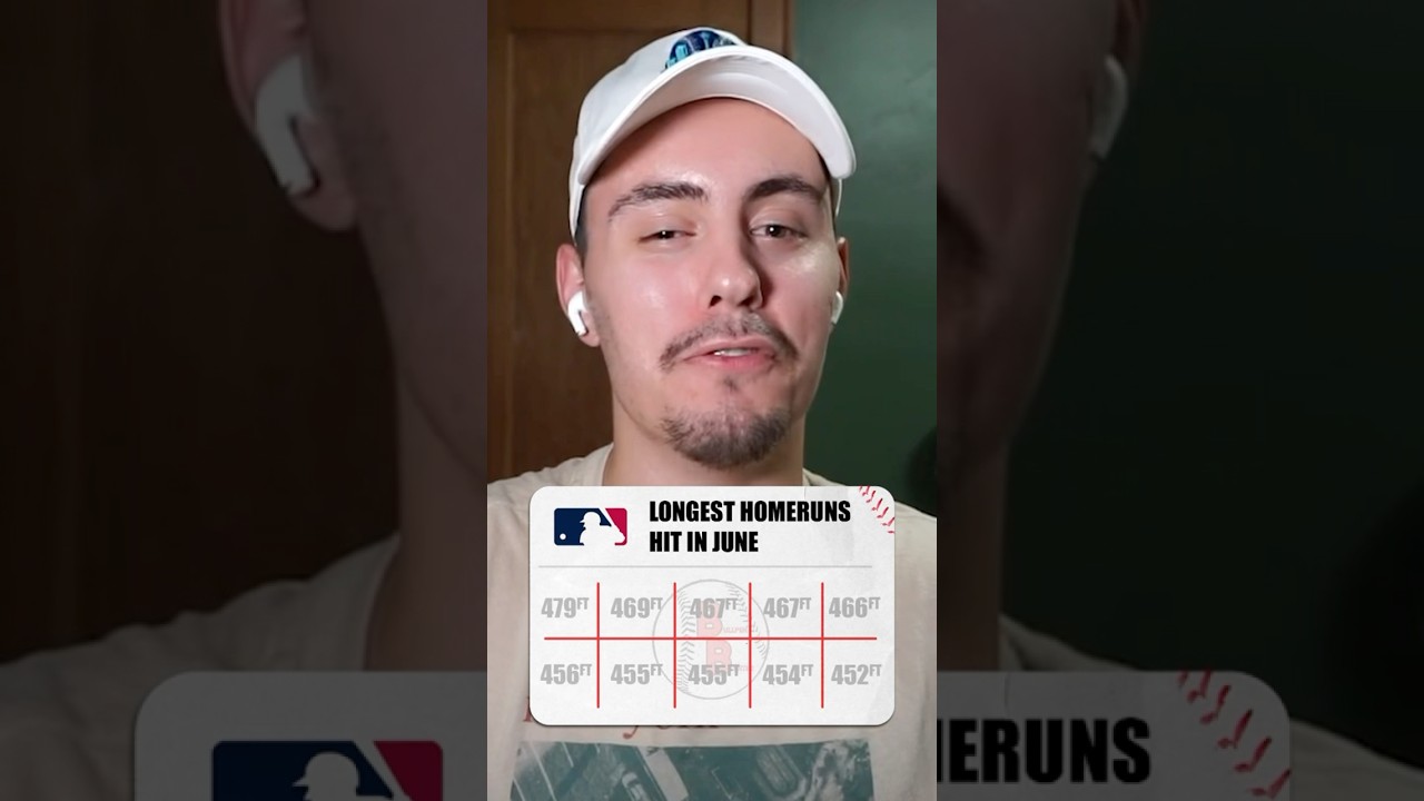 Can we remember the longest MLB home runs in June? #mlb #baseball #trivia