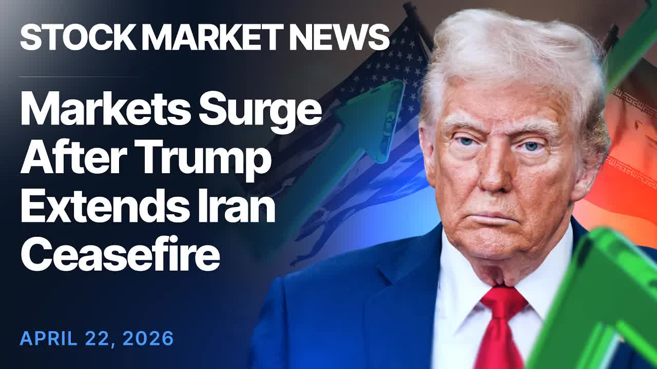 Dow Jones, S&P 500 futures surge after Trump extends Iran ceasefire ...