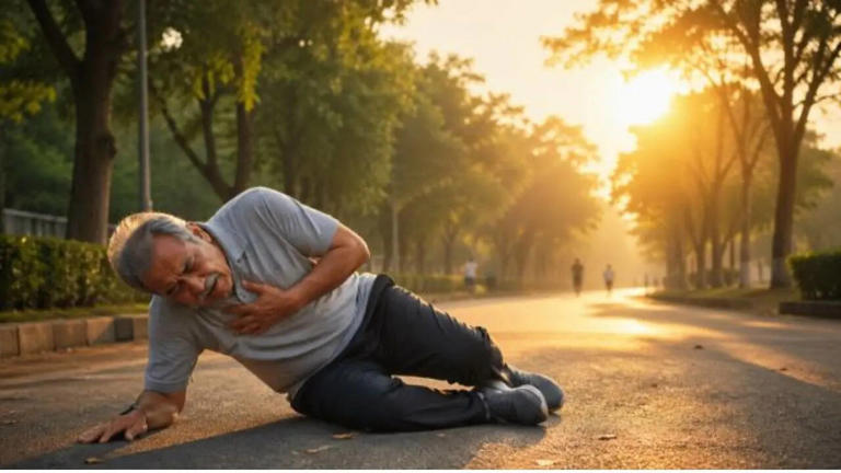 Morning walk turns dangerous as 62-year-old collapses amid heatwave ...