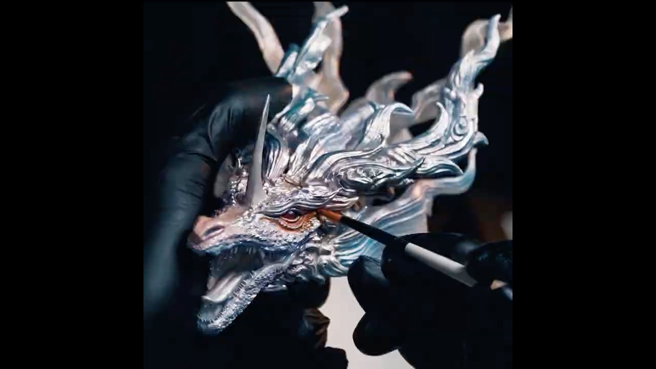 Epic Wukong vs Kang Jin Loong diorama #blackmythwukong #shorts